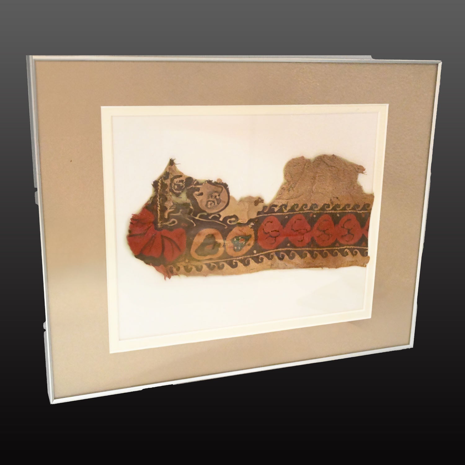 A Coptic Textile Fragment, ca. 3rd - 7th century CE