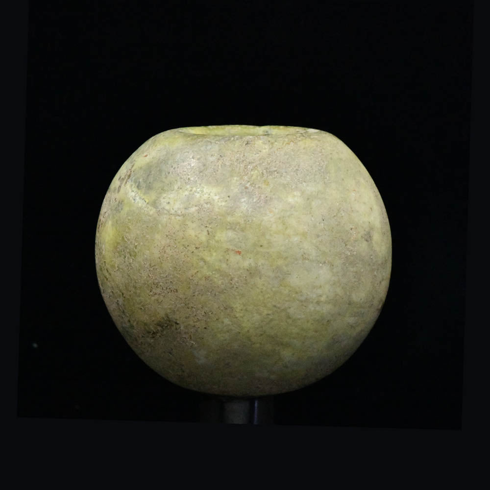 A rare Chinese Green-Stone Mace Head, Neolithic Period, ca. 3000 - 200 ...