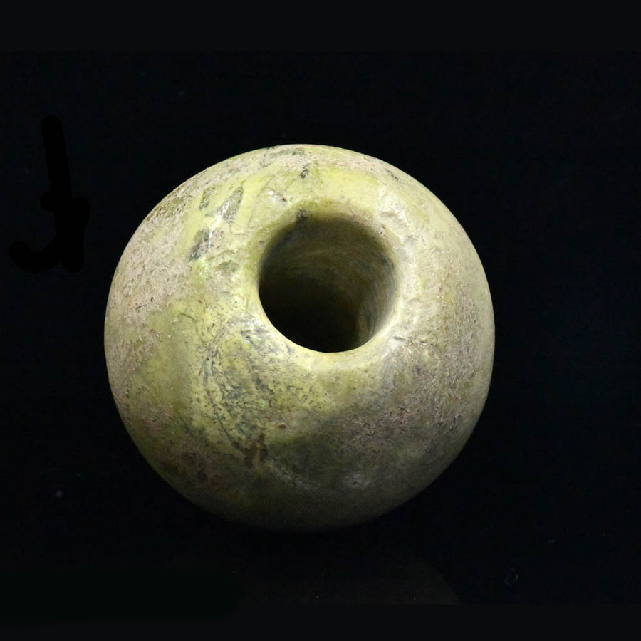 A rare Chinese Green-Stone Mace Head, Neolithic Period, ca. 3000 - 200 ...