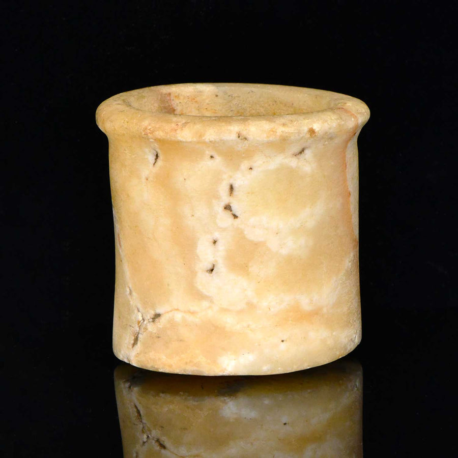 A published Egyptian Alabaster Vessel, Old Kingdom, ca. 2575 - 2134 BC ...