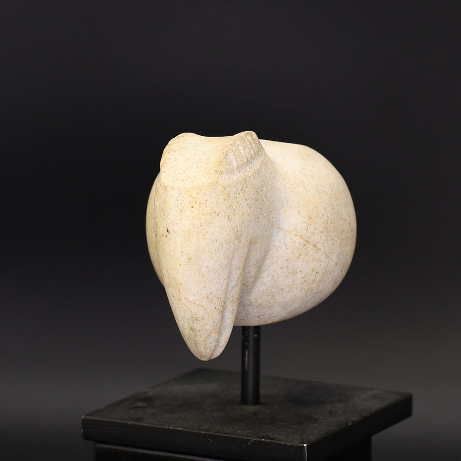 A Costa Rican Marble Bird Mace Head, Greater Nicoya, Period IV, ca. 30 ...